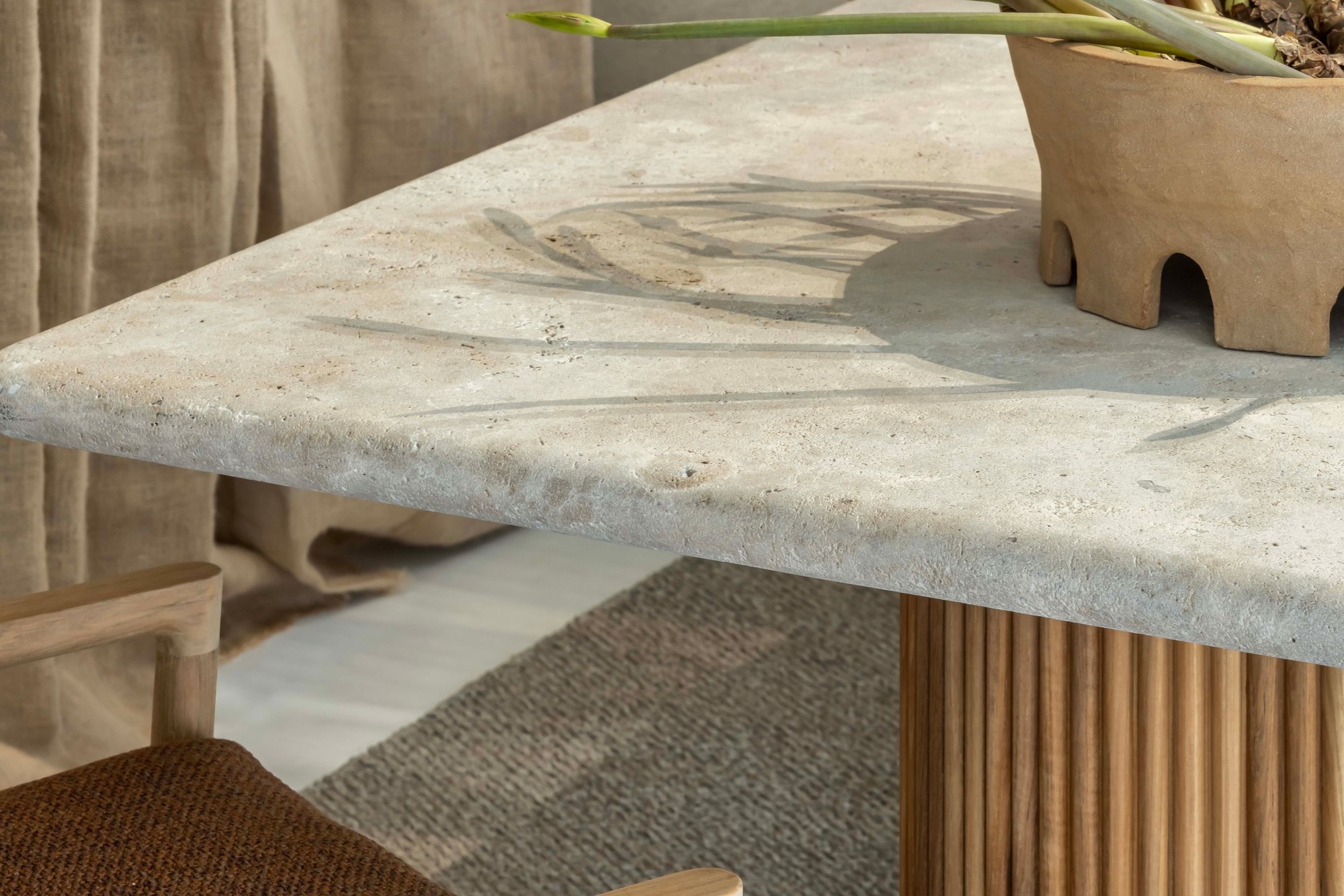 Tribù Otto Rectangular Dining Table - Outdoor Elegance Redefined