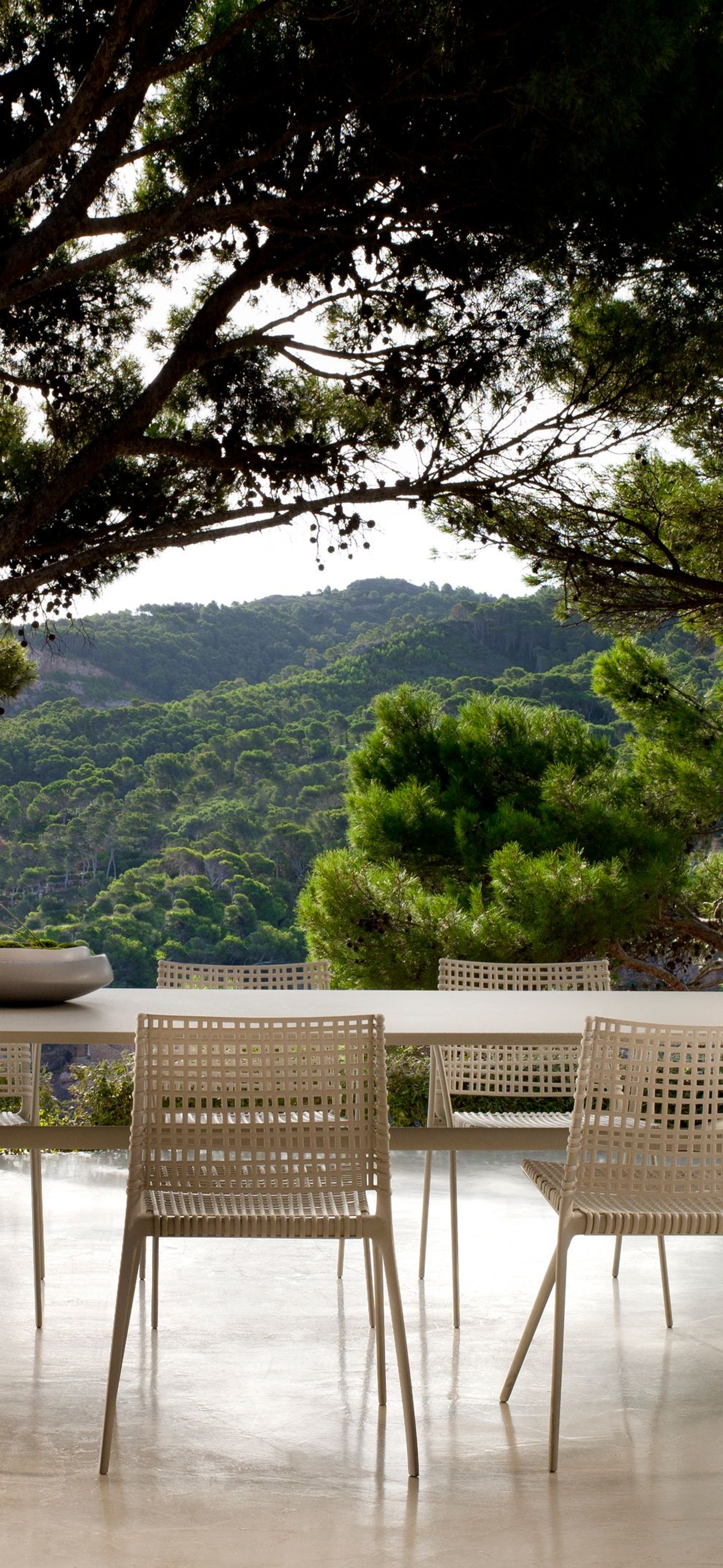 Tribu Branch Outdoor Chair Organic Design with Sophisticated Materials