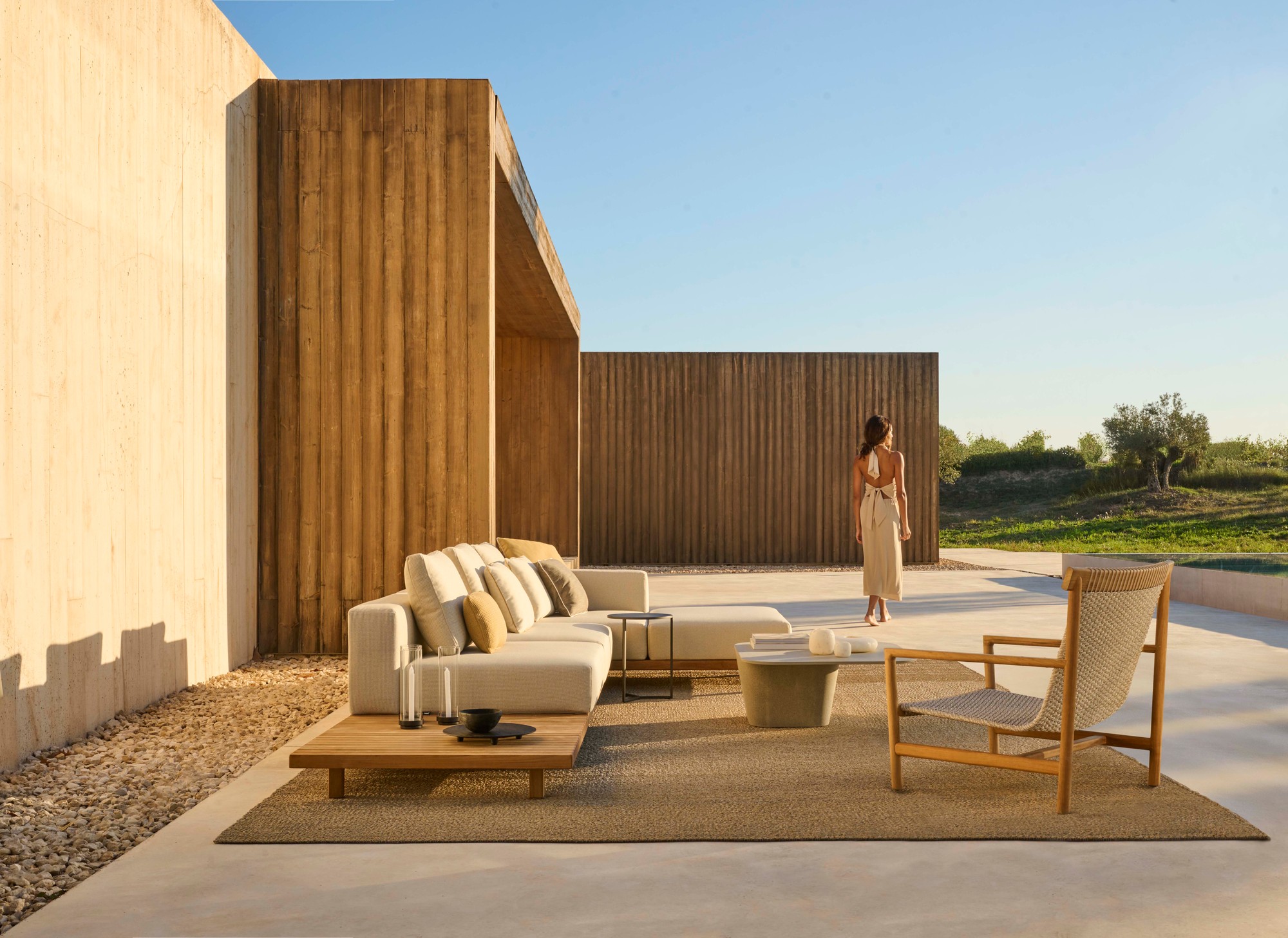 Tribù | Amanu Lounge Chair - Easy Relax in Exceptional Design