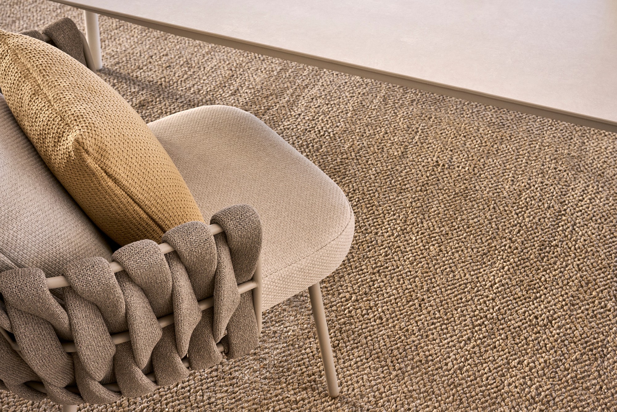 Tosca Weave: Premium Weatherproof Outdoor Furniture Material | Tribù