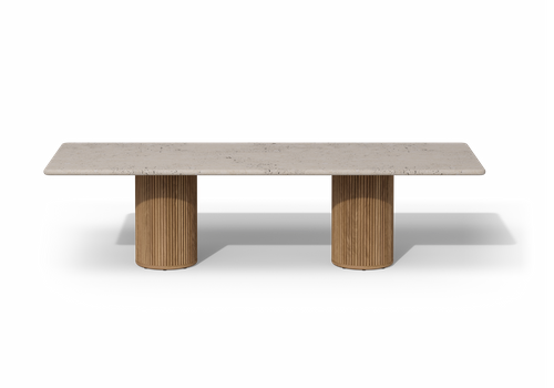Tribù Round Otto Dining Table - Timeless Elegance for Outdoor Dining