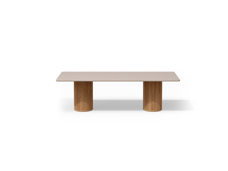Tribù Otto Rectangular Dining Table - Outdoor Elegance Redefined